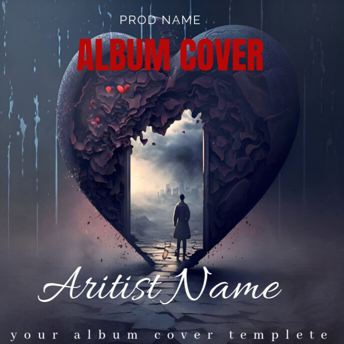 ALBUM COVER Template | PosterMyWall