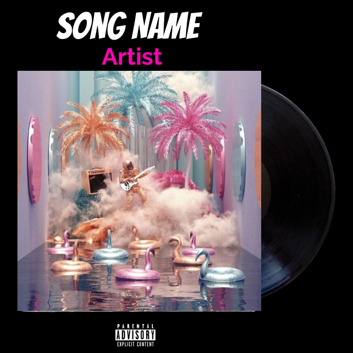 Modèle De Couverture D'album de | PosterMyWall