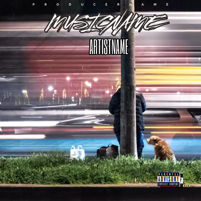 Plantilla de ALBUM COVER | PosterMyWall