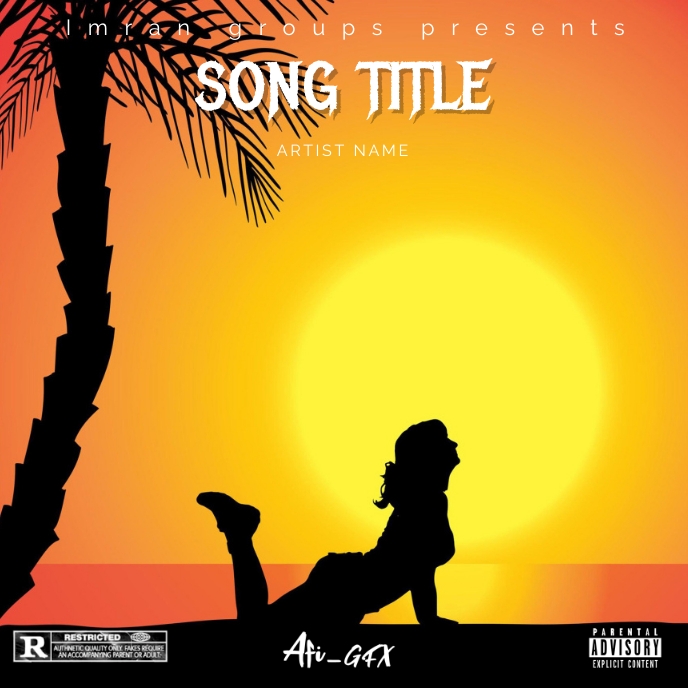 ALBUM COVER Template | PosterMyWall