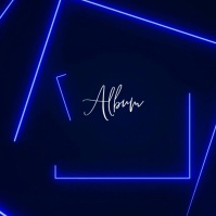 Neon light Album Cover Template | PosterMyWall