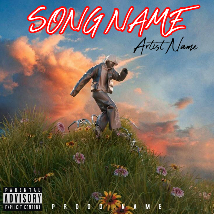 album cover Template | PosterMyWall