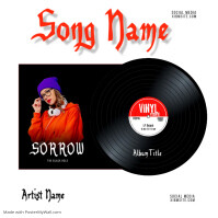 Scratch Album Cover Template | PosterMyWall