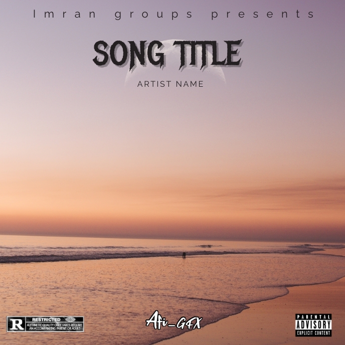 ALBUM COVER Template | PosterMyWall