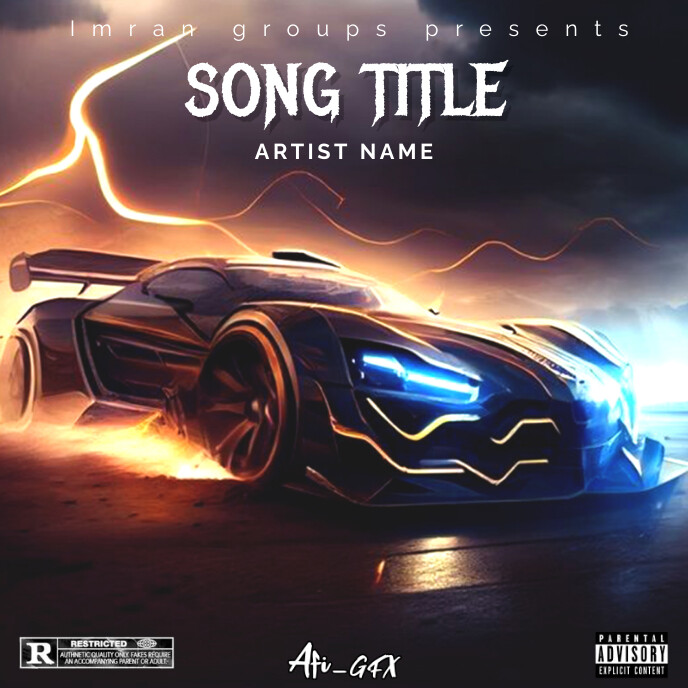 Plantilla de ALBUM COVER | PosterMyWall