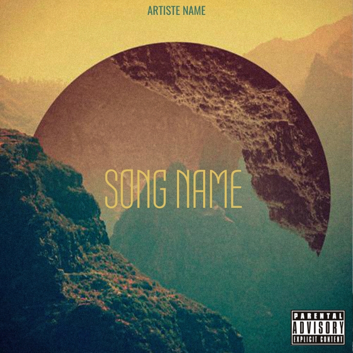 ALBUM COVER Template | PosterMyWall