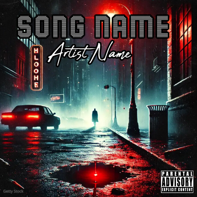 album cover Template | PosterMyWall