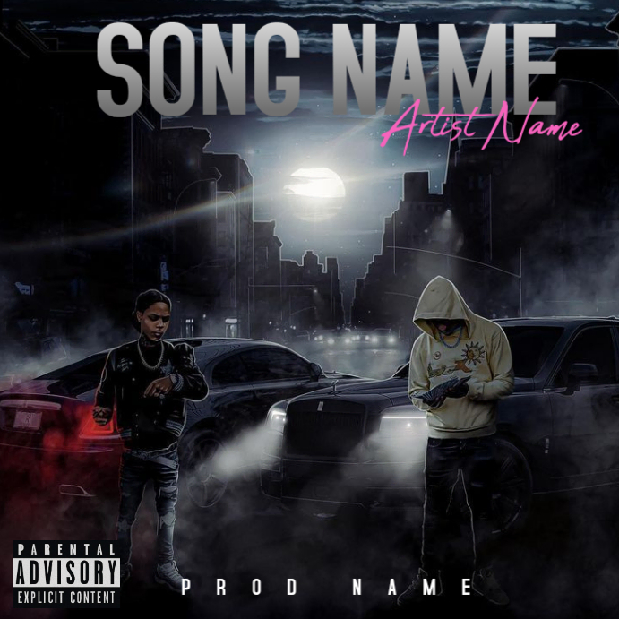 album cover Template | PosterMyWall