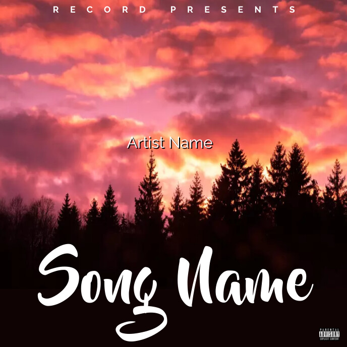 ALBUM COVER Template | PosterMyWall