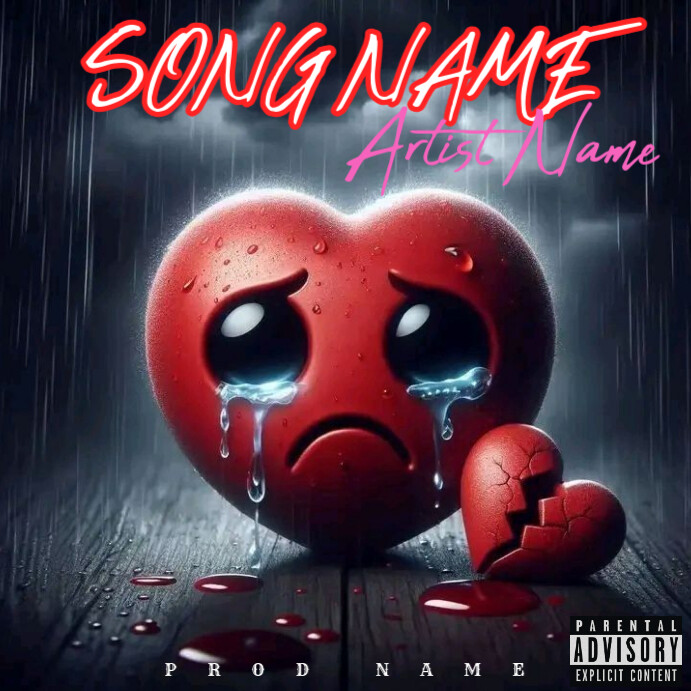 album cover Template | PosterMyWall