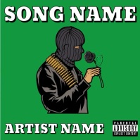 marijuana money Cover Album art trap mixtape Template | PosterMyWall