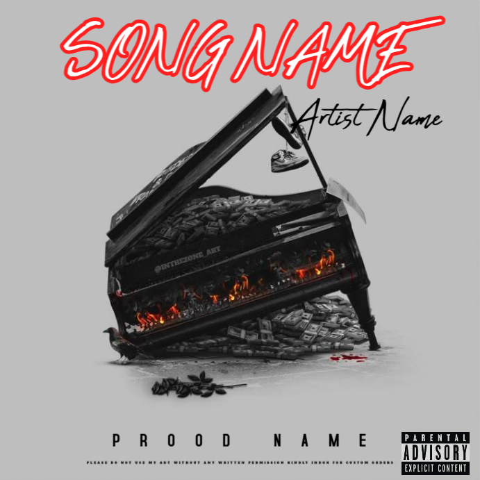 album cover Template | PosterMyWall