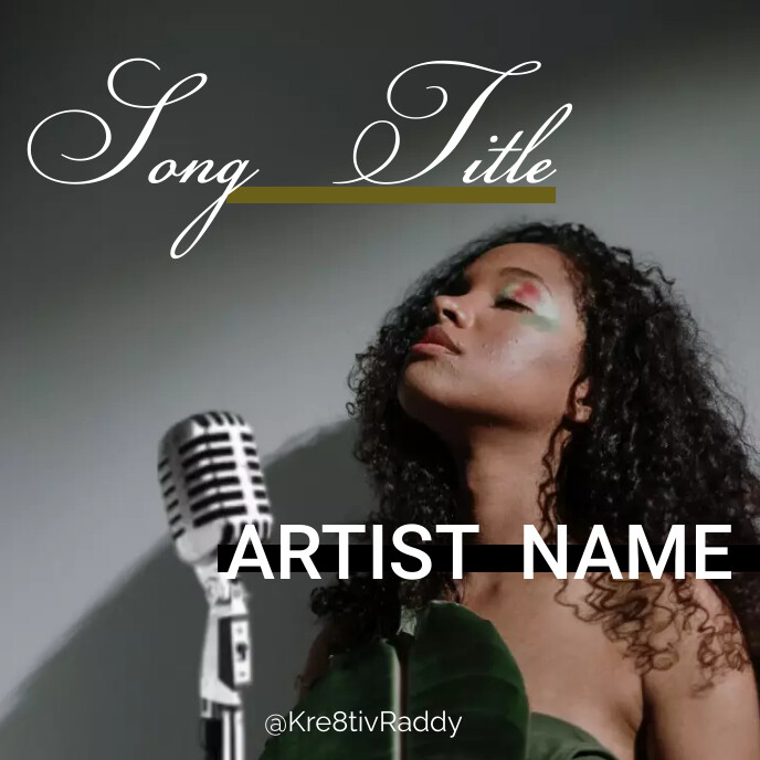 Album Cover Template | PosterMyWall