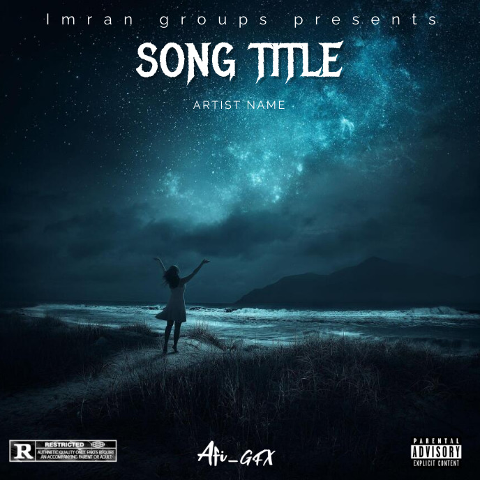 ALBUM COVER Template | PosterMyWall