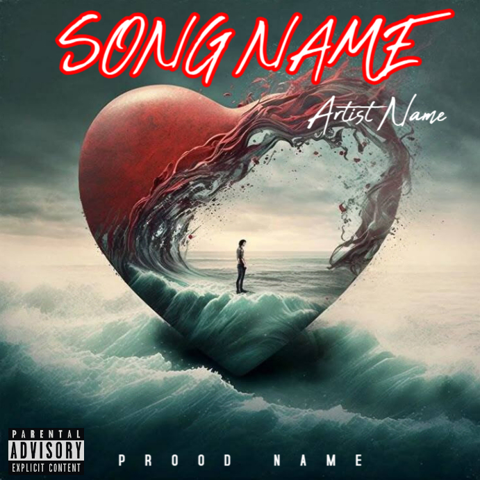 album cover Template | PosterMyWall