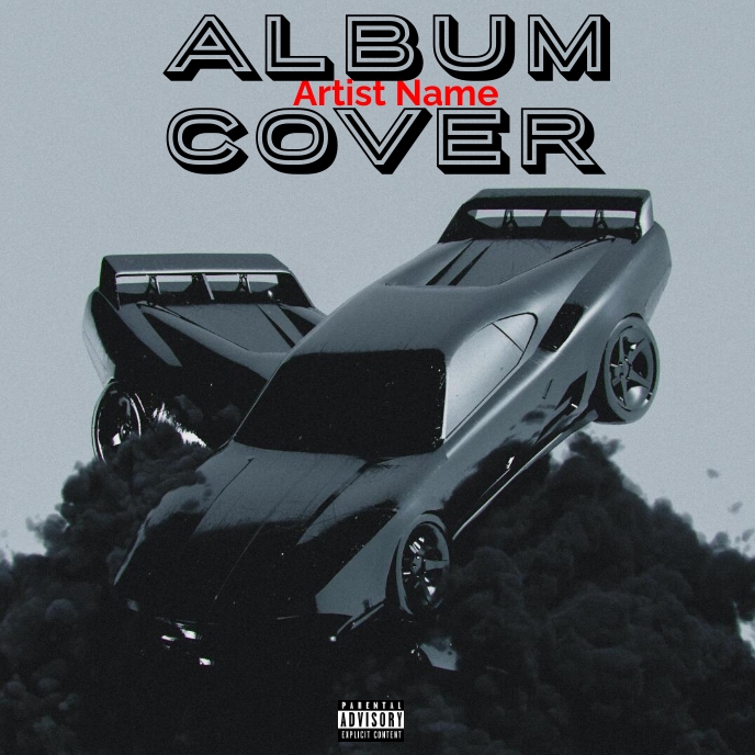 Plantilla de Portada Del álbum de | PosterMyWall