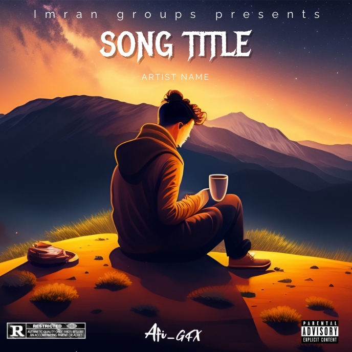 ALBUM COVER Template | PosterMyWall