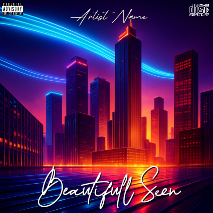 album cover Template | PosterMyWall