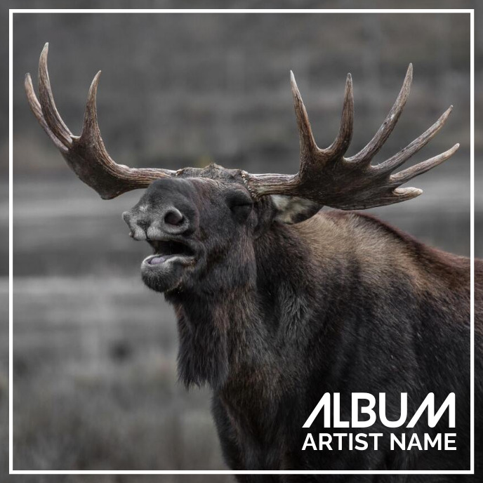 Album Cover Elk Template | PosterMyWall
