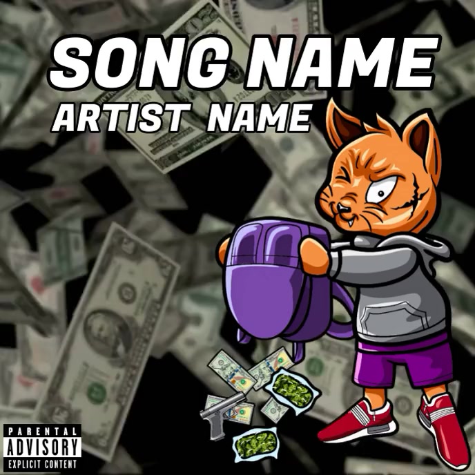 Album Cover - Empty Template | PosterMyWall