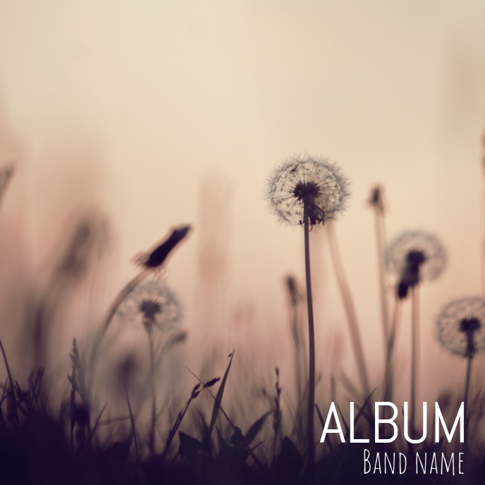 album cover flyer template | PosterMyWall