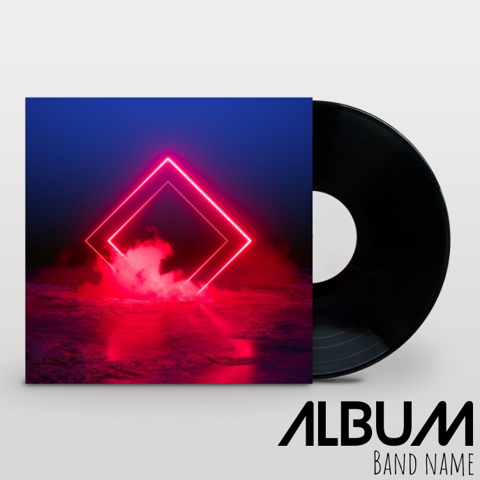 Album cover flyer template | PosterMyWall