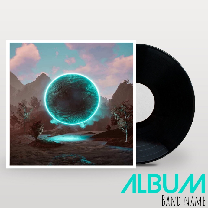 Album cover flyer template | PosterMyWall