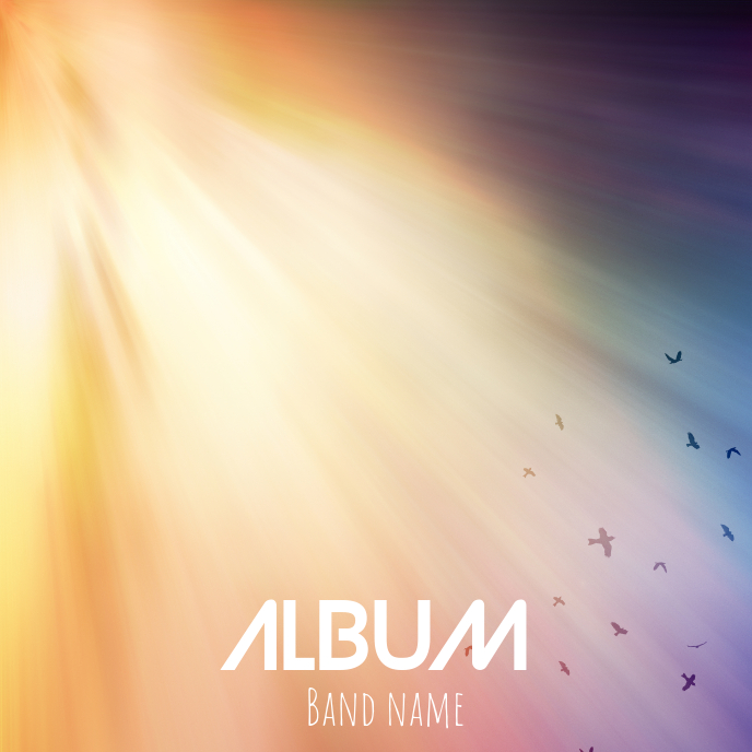 Album cover flyer template | PosterMyWall