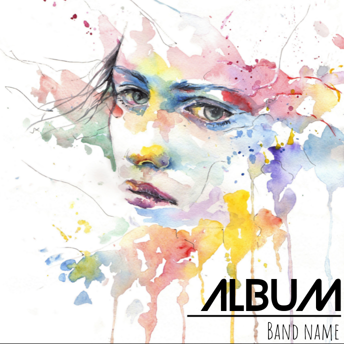 Album cover flyer template | PosterMyWall