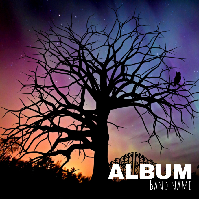 Album cover flyer template | PosterMyWall