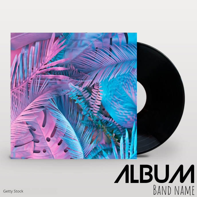 Album cover flyer template | PosterMyWall