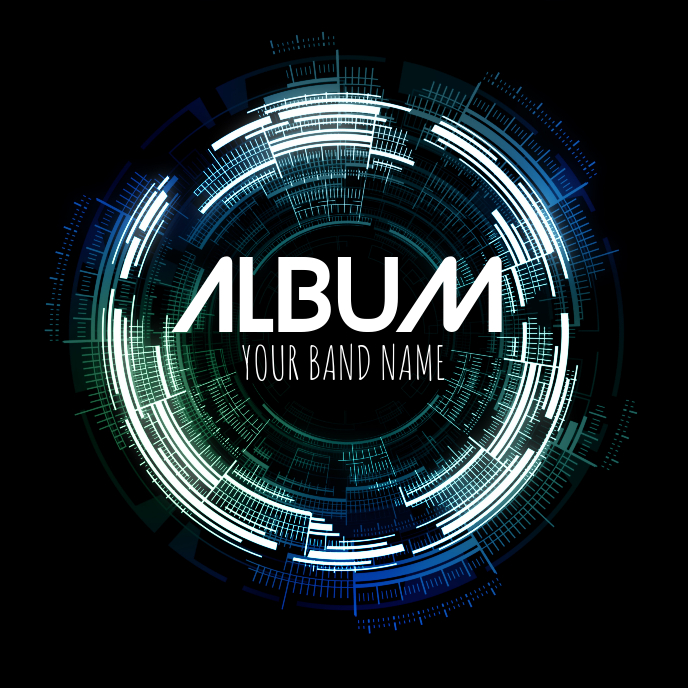 Album cover flyer template | PosterMyWall