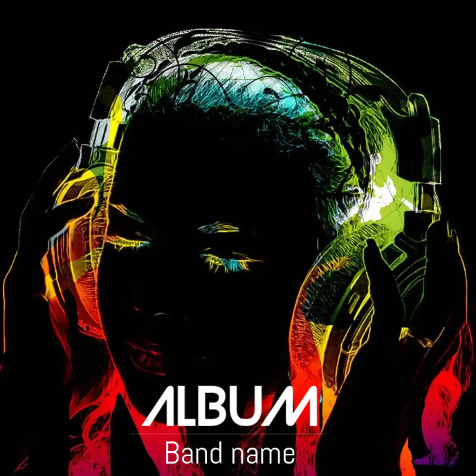 Album cover flyer template | PosterMyWall