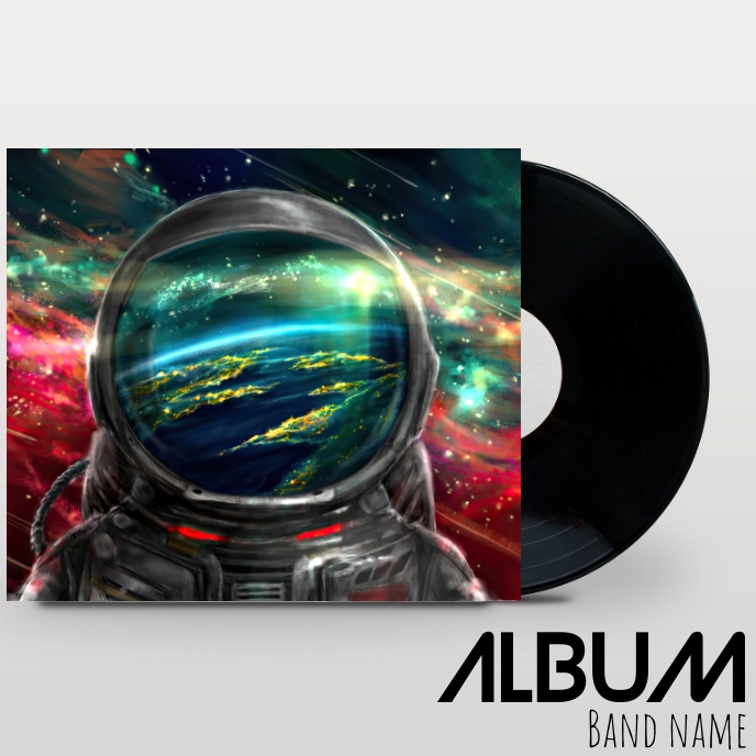 Album cover flyer template | PosterMyWall