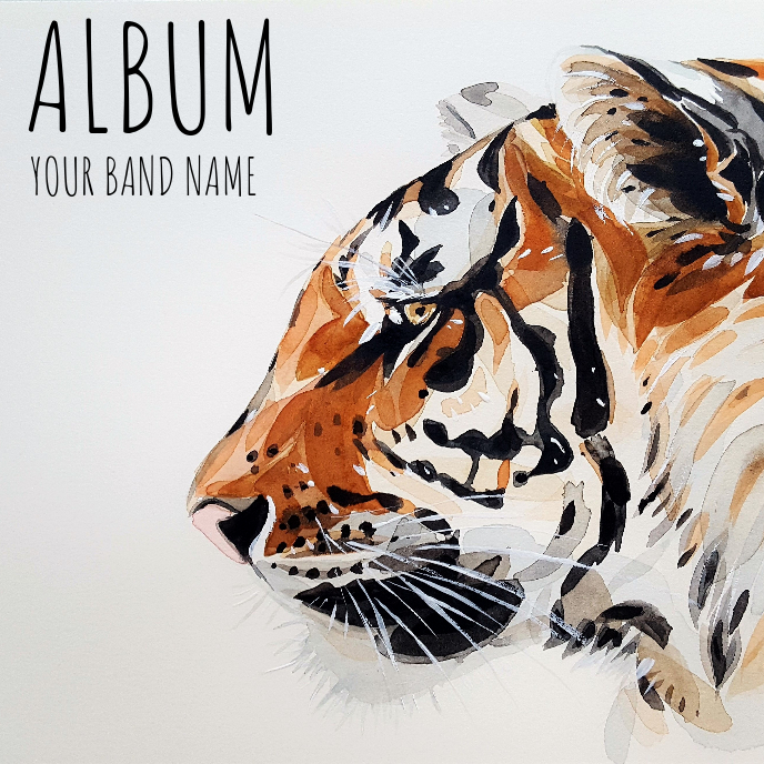 Album cover flyer template | PosterMyWall