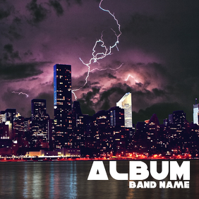 Album cover flyer template | PosterMyWall