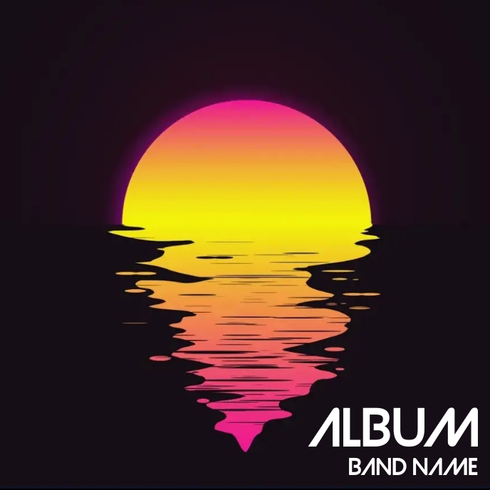 Album cover flyer template | PosterMyWall