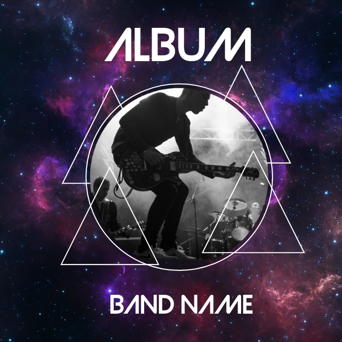 Album cover flyer template | PosterMyWall