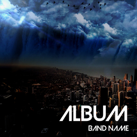 Album cover flyer template | PosterMyWall