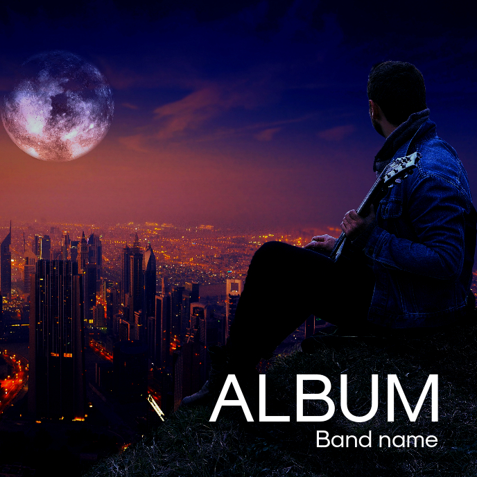 Album cover flyer template | PosterMyWall