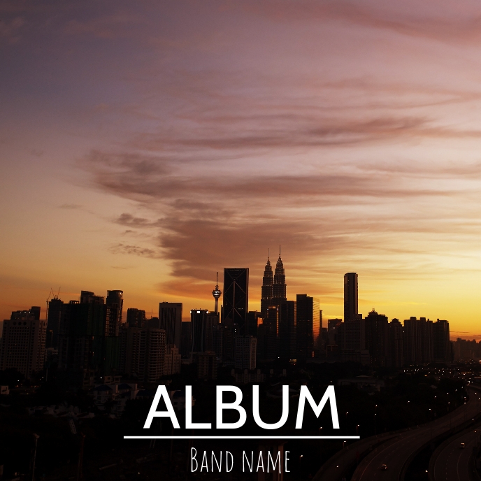 Album cover flyer template | PosterMyWall