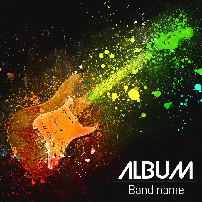 Album cover flyer template | PosterMyWall