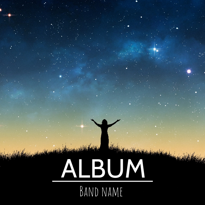 Album cover flyer template | PosterMyWall