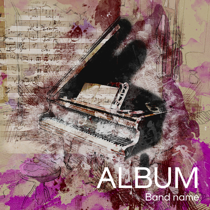 Album cover flyer template | PosterMyWall