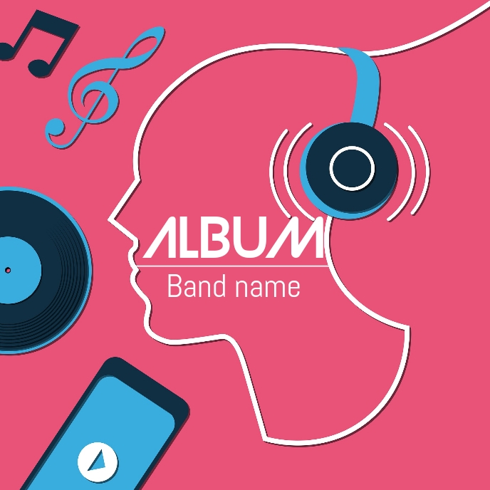 Album cover flyer template | PosterMyWall