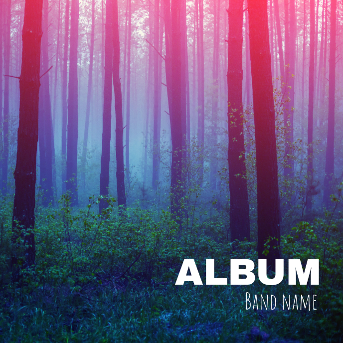 Album cover flyer template | PosterMyWall