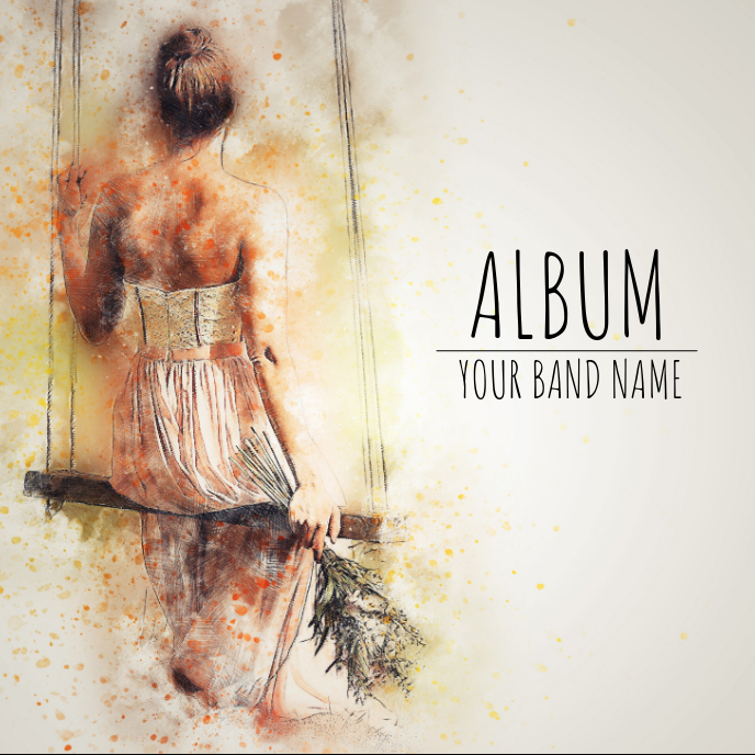 Album cover flyer template | PosterMyWall