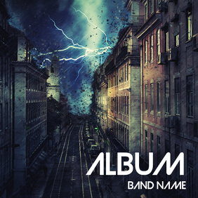 Album cover flyer template | PosterMyWall