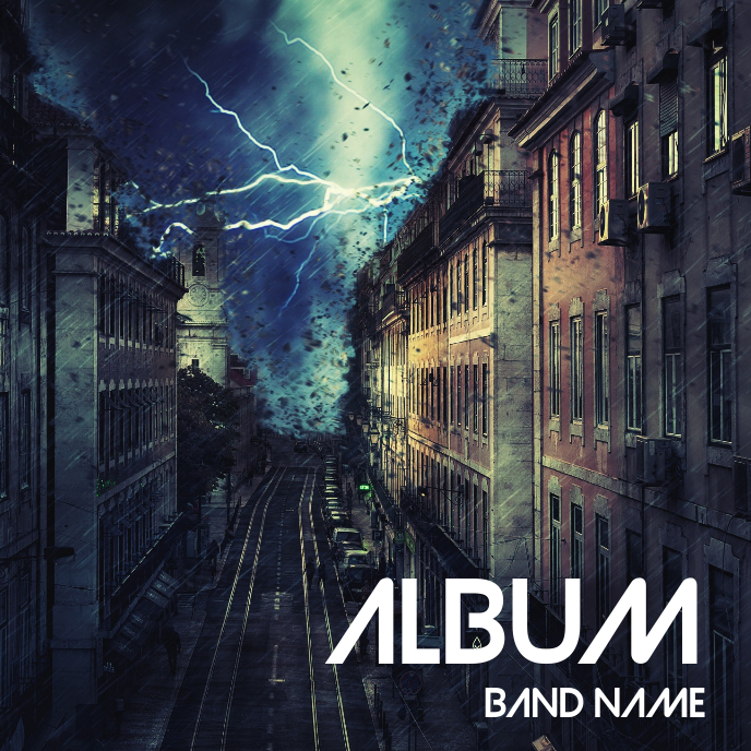 Copy of Album cover flyer template | PosterMyWall
