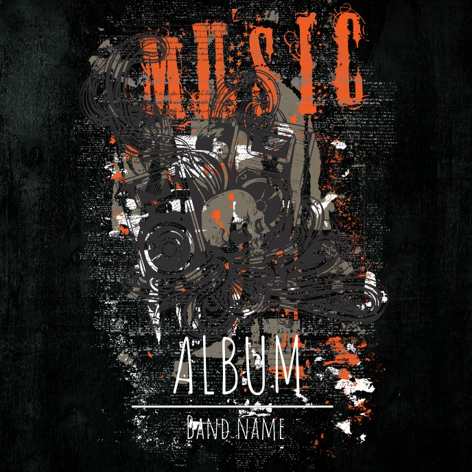 Album cover flyer template | PosterMyWall